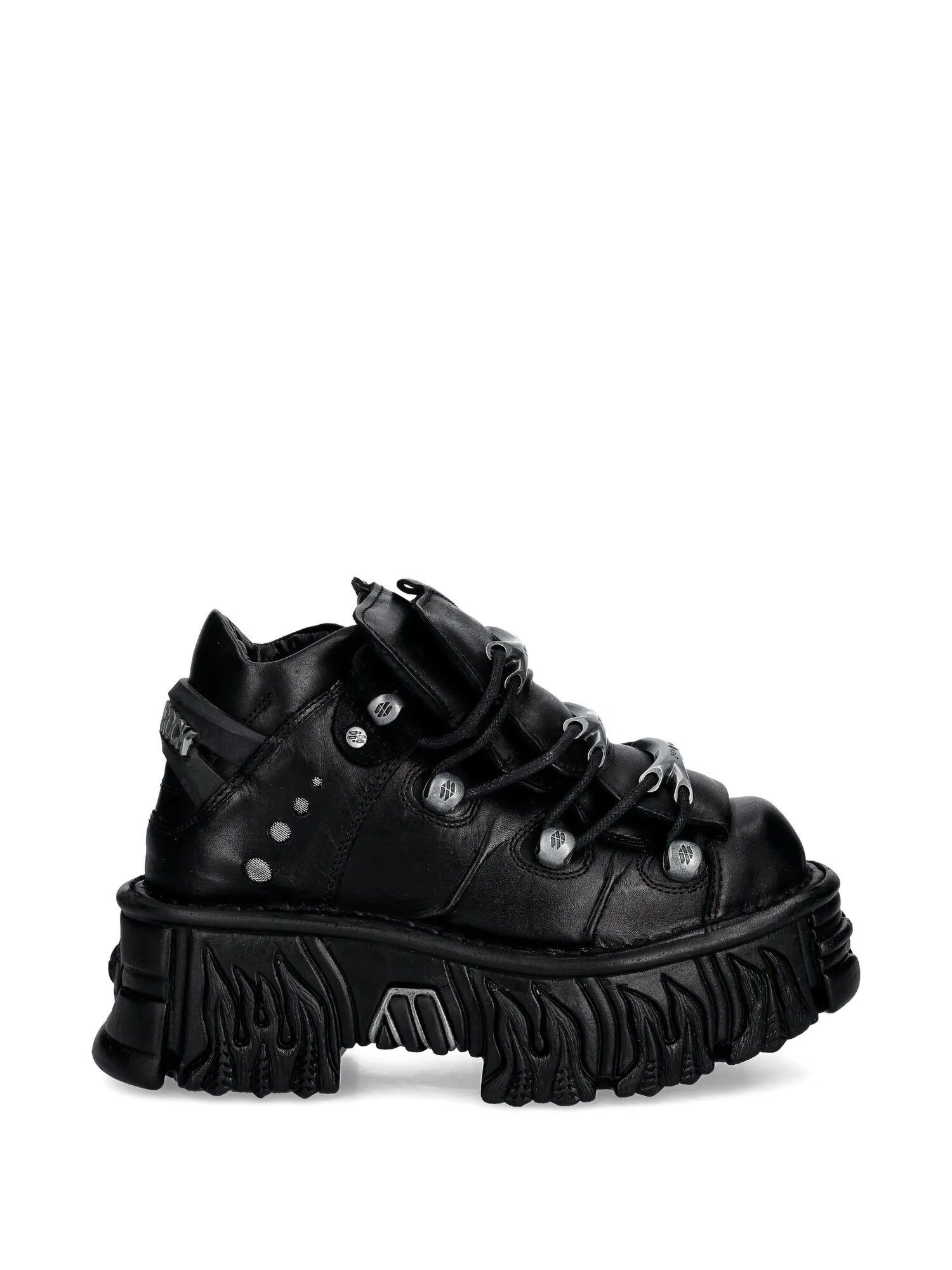 Кроссовки New Rock Lace-up platform sneakers