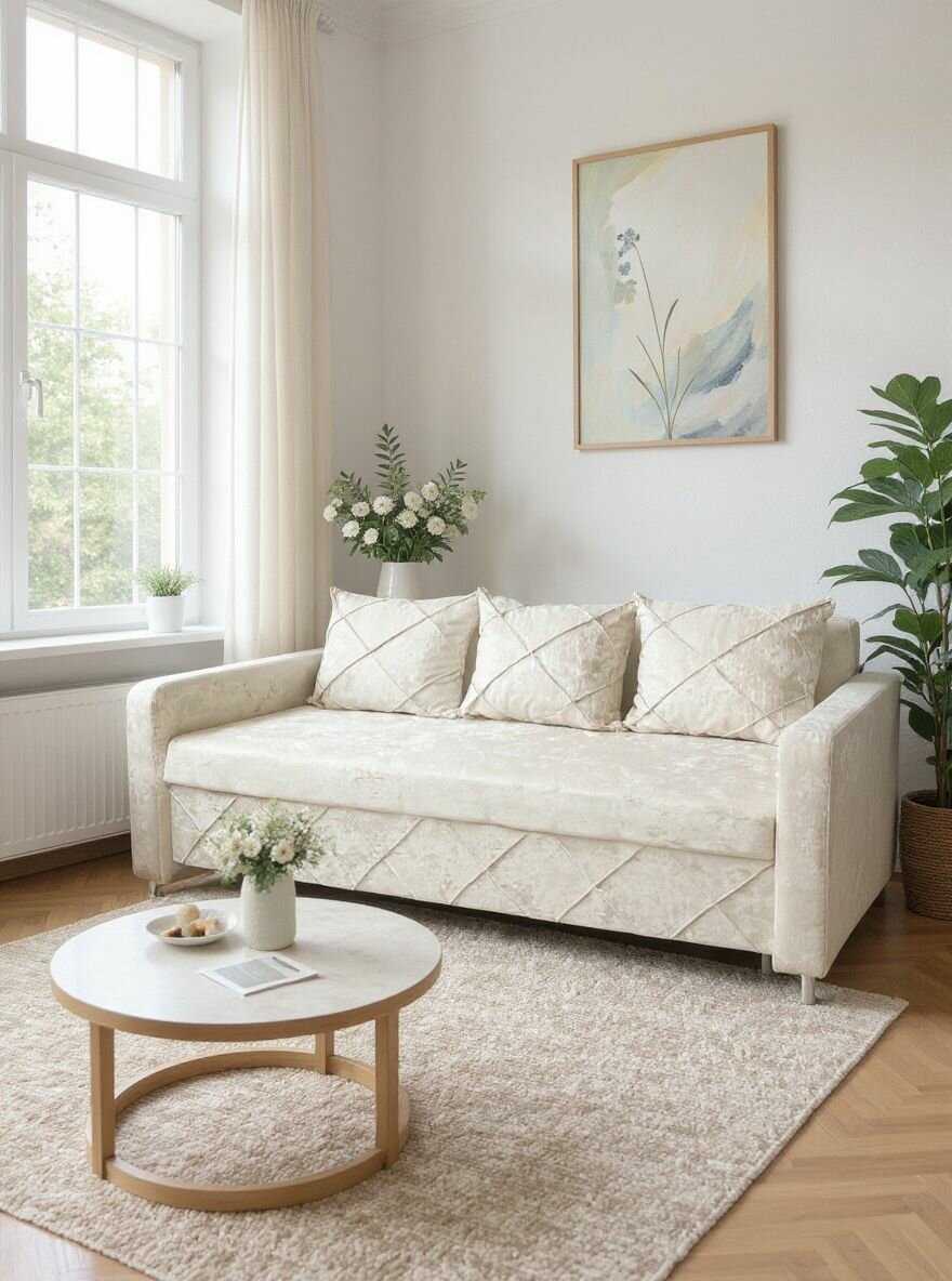 Диван-кровать раскладной еврокнижка "Стелла", OWN