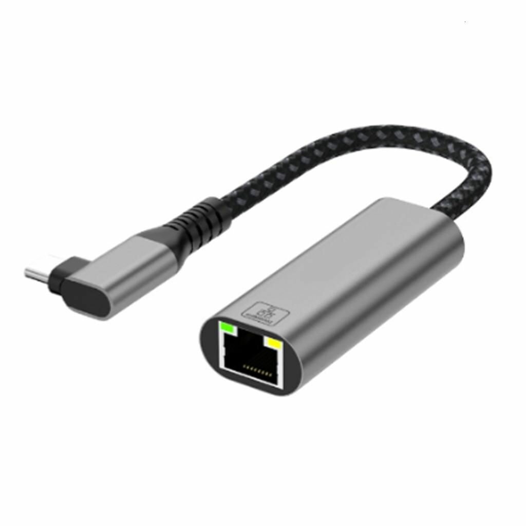 USB-C в RJ45, 90 градусов, 1000 Мбит/с