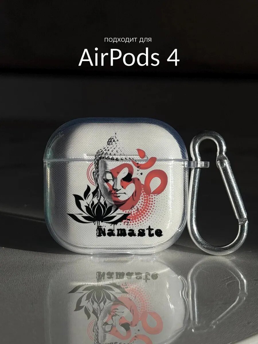 Чехол на AirPods 4 с буддой