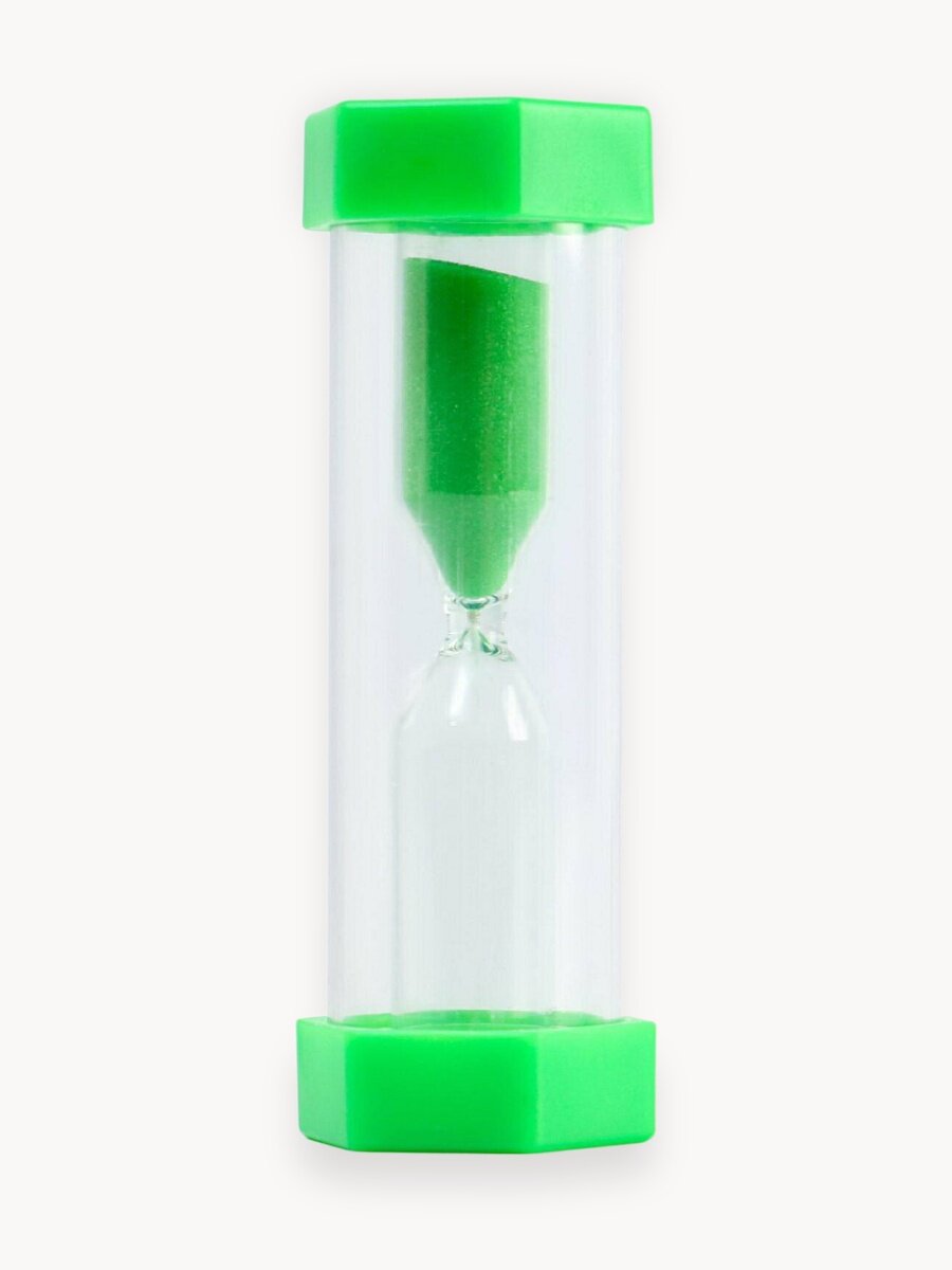 Песочные часы "Ритм", на 5 минут, 8.6 x 2.7 см, вид: с измерением времени