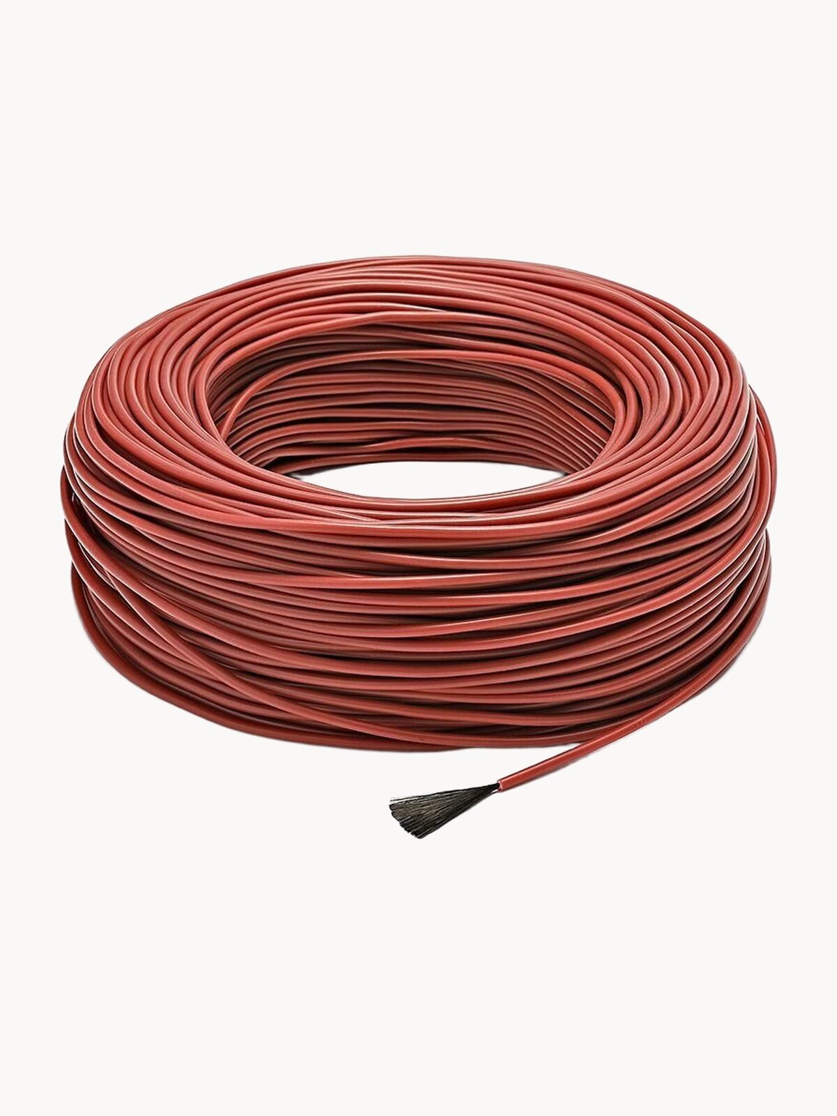 Тёплые полы электрические 100 метров бухта. Карбоновый углеродноволокновый тёплый пол. Кабель нагревательный углеродное волокно для обогрева пола 12К, 33 Ом/м.