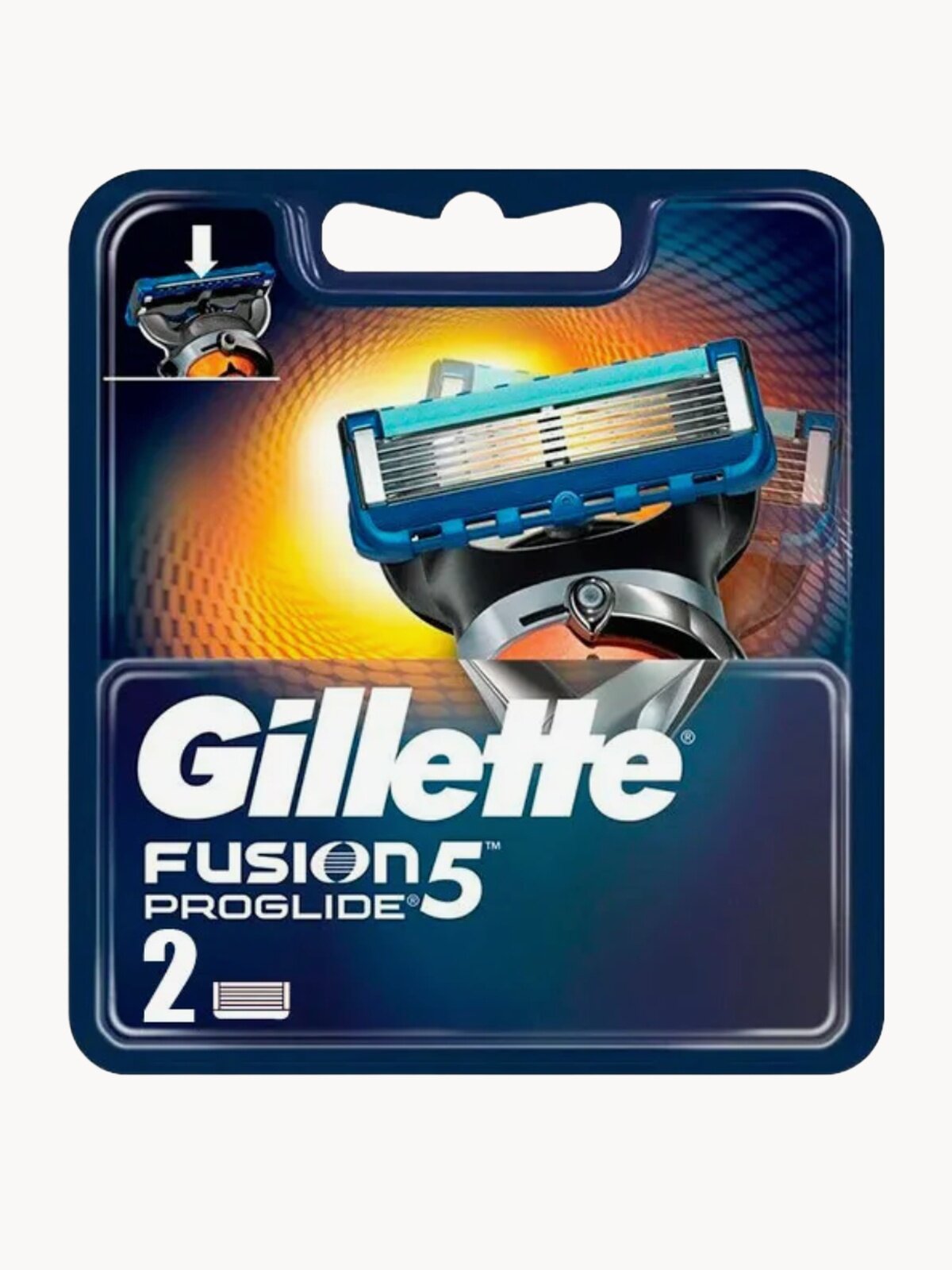 Сменные кассеты Gillette Fusion5 ProGlide, 2 шт