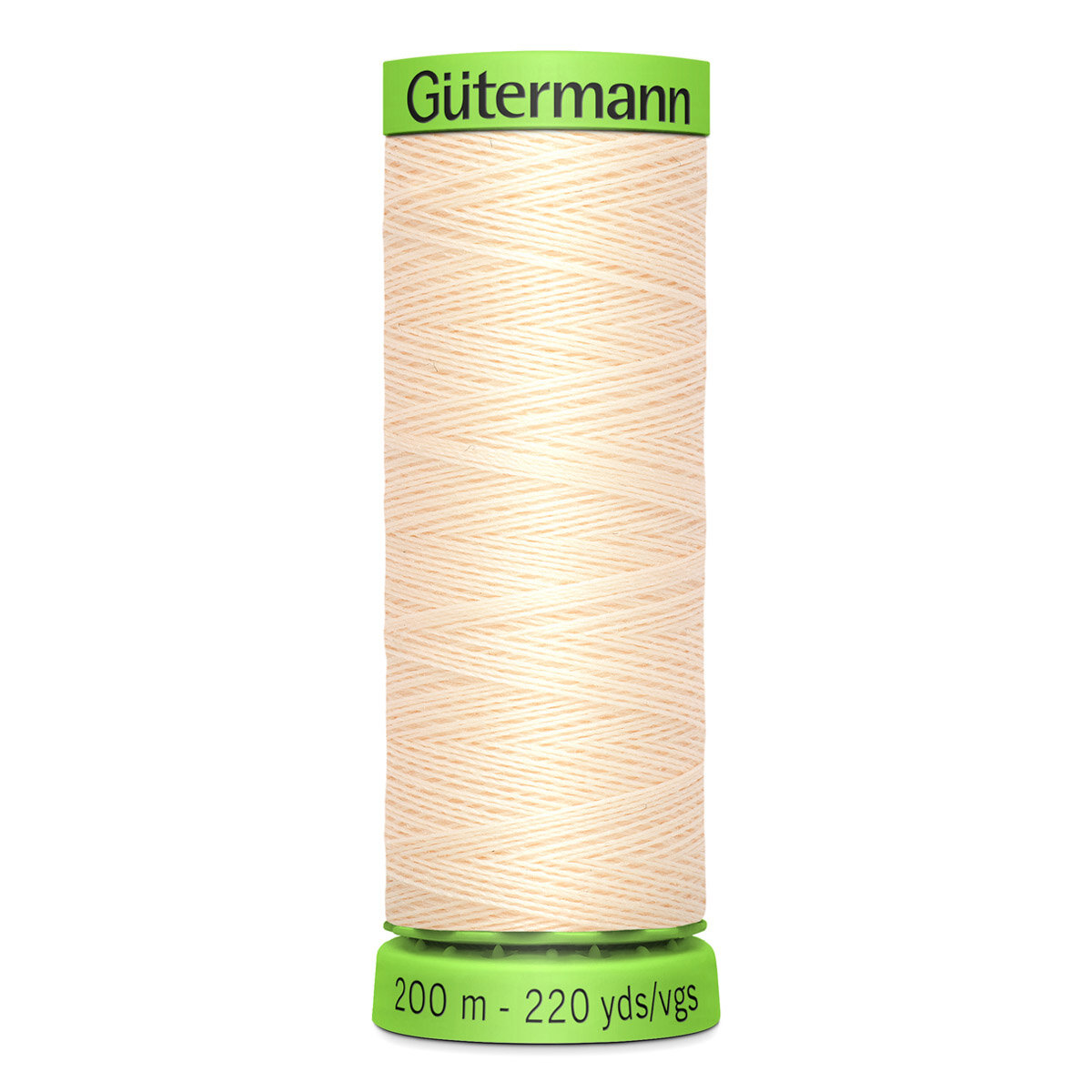 Нитки швейные Gutermann Extra Fine 150, 5 шт*200м, для особо деликатных тканей (414 светло-кремово-бежевый)