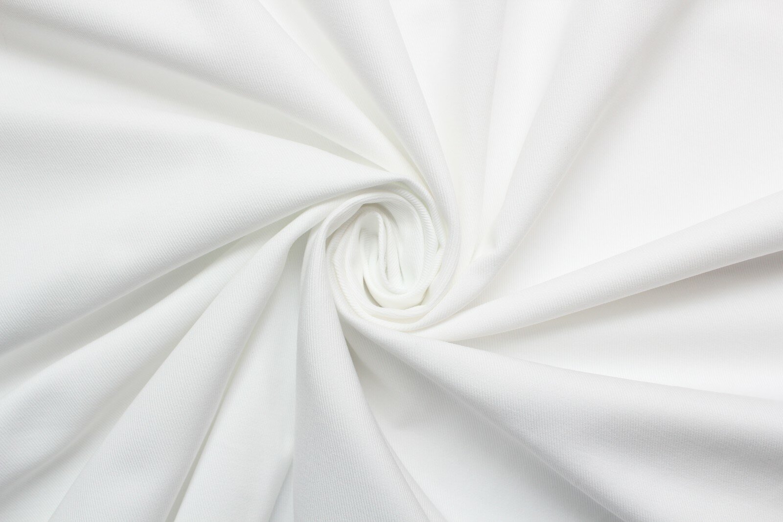 Ткань Джинс белый плотный 410 г/м2, 600 г/пм, ш146см, 0,5 м