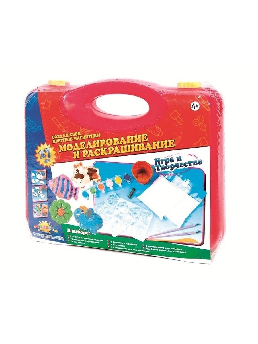 ALTACTO. 80265 Моделирование и раскрашивание (создай цветные магнитики)