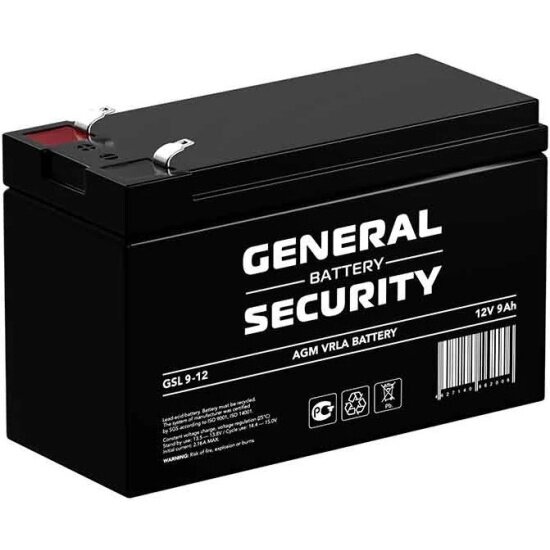 Аккумулятор General Security GSL9-12