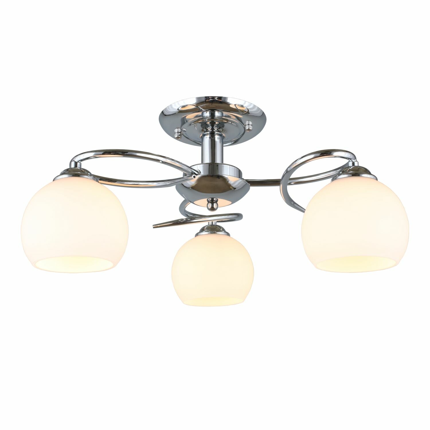 Потолочная люстра Omnilux OML-25107-03 Casoria Хром E27 60 Вт