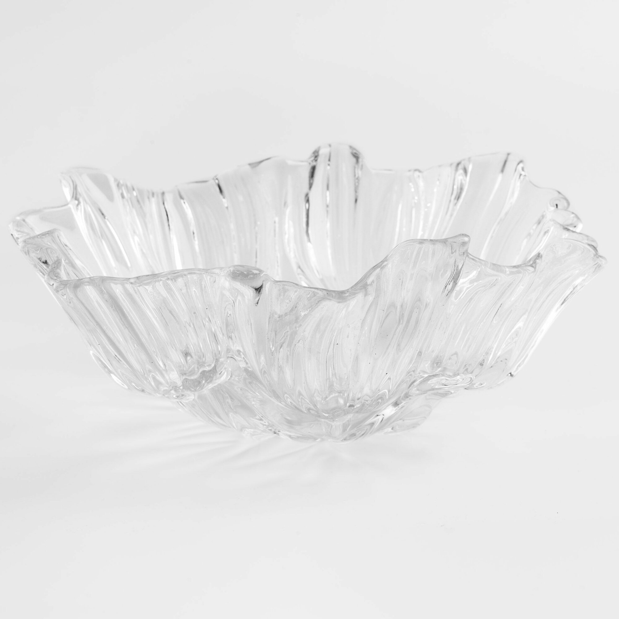 Салатник, 26х10 см, 1,7 л, стекло Р, Цветок, Fleur, Kuchenland