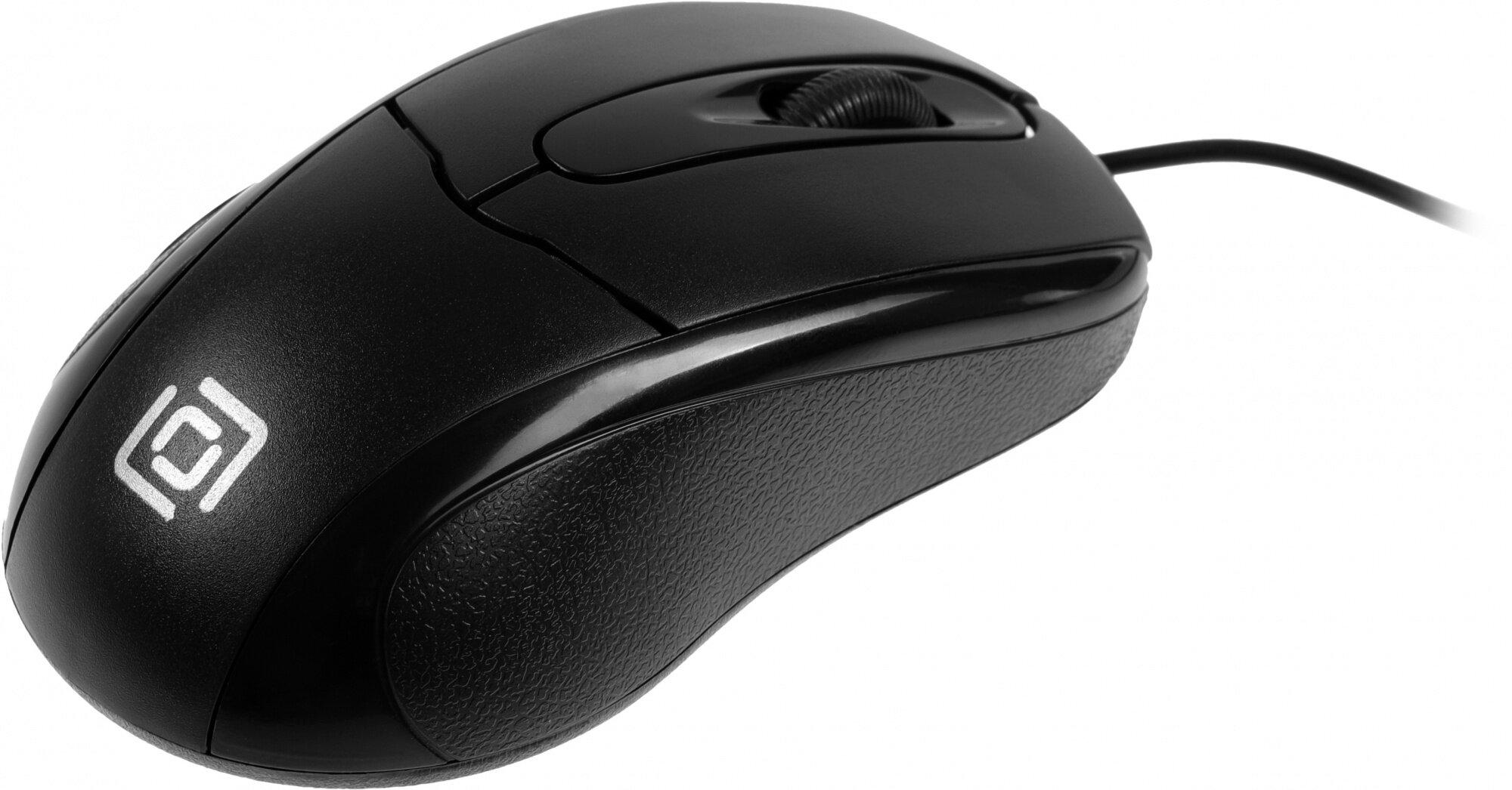 Мышь OKLICK 305M черный, оптическая (1000dpi), USB (2 кнопки)