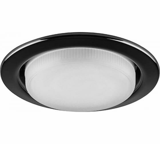 Feron св-к встр. GX53 круг черный хром 106(81)x20 DL53