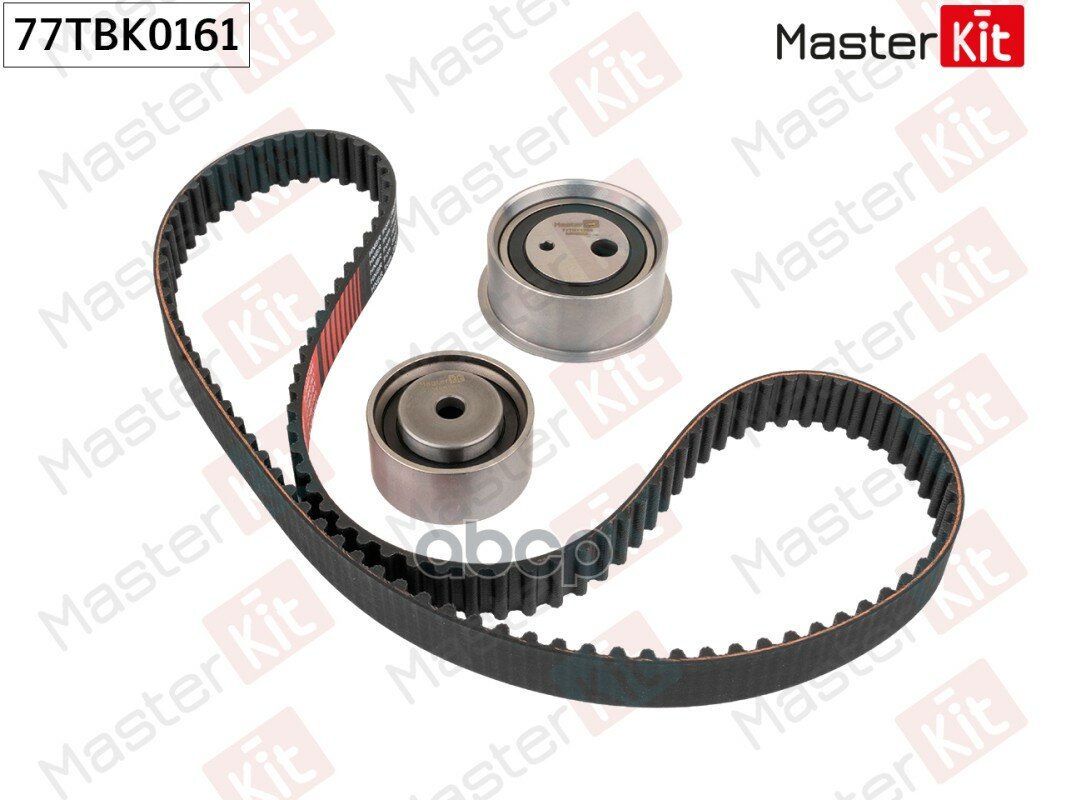 Ремень ГРМ + 2 ролика MasterKit арт. 77TBK0161