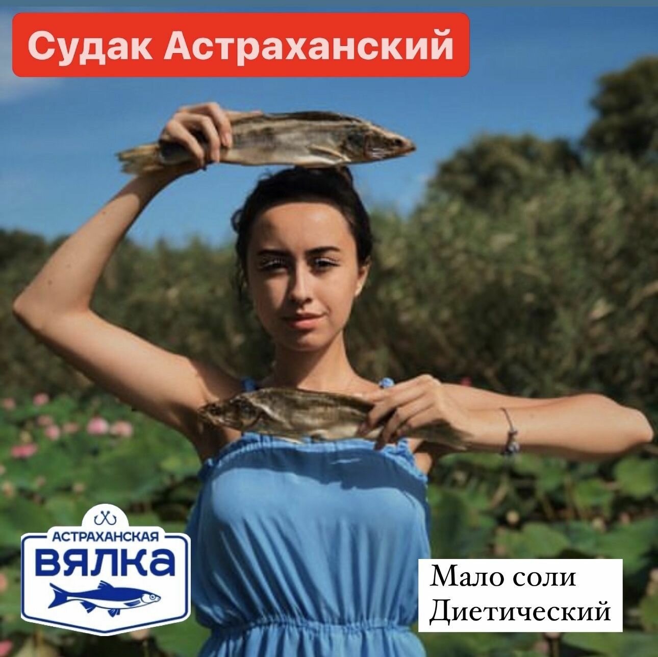 Снек "Судак Астраханский", рыба, соль, вяленый, срок годности 150 дней