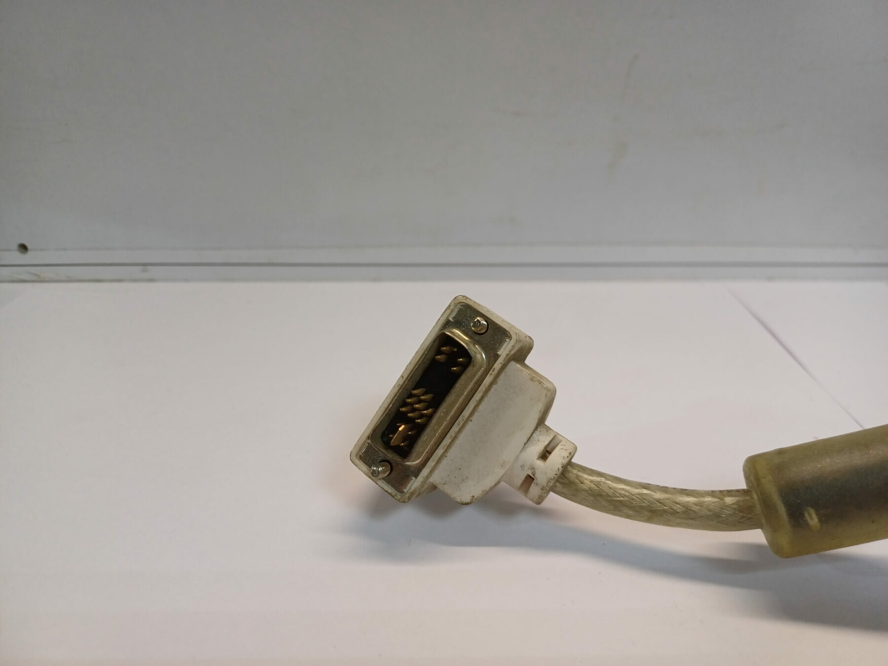 Кабель VGA DVI I угловой — фото 1