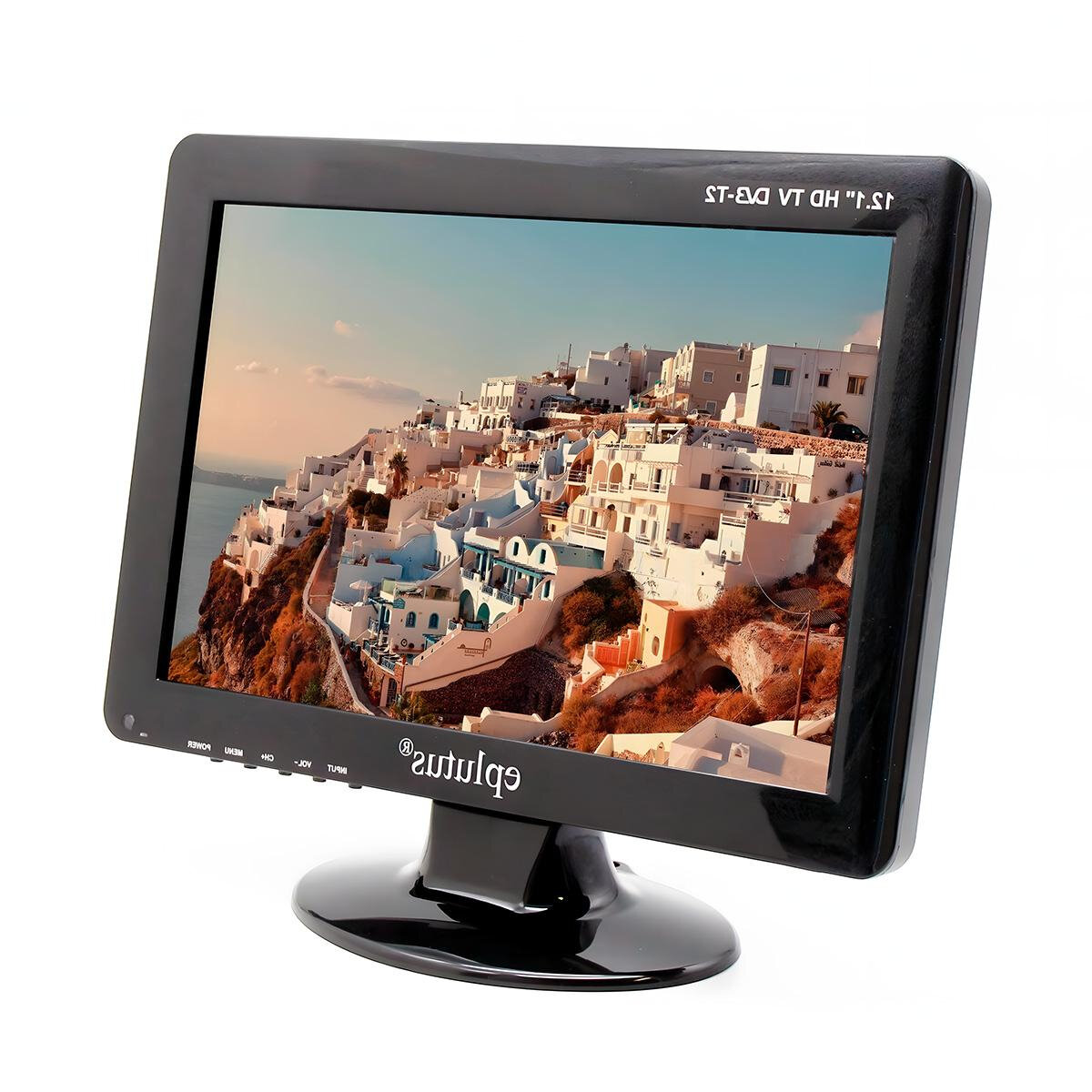 Автомобильный компактный FullHD телевизор Eplutus Mod: EP-122T (C75047VA) с ЖК 12.1-дюймовым экраном. Портативный телевизор Eplutus 12.1.