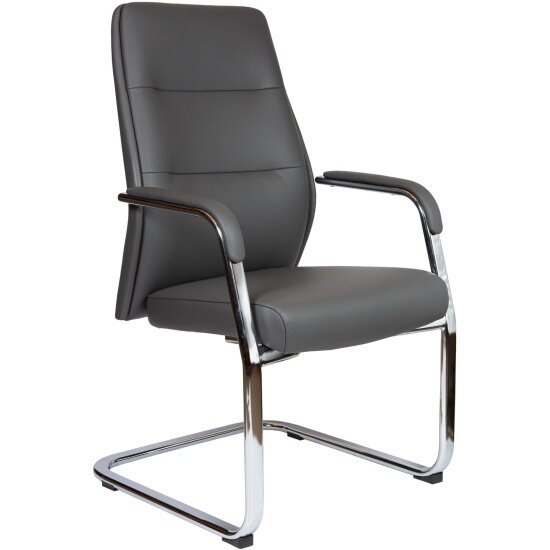 Конференц-кресло Norden Nancy CF grey L348LCA-CF-grey серая экокожа