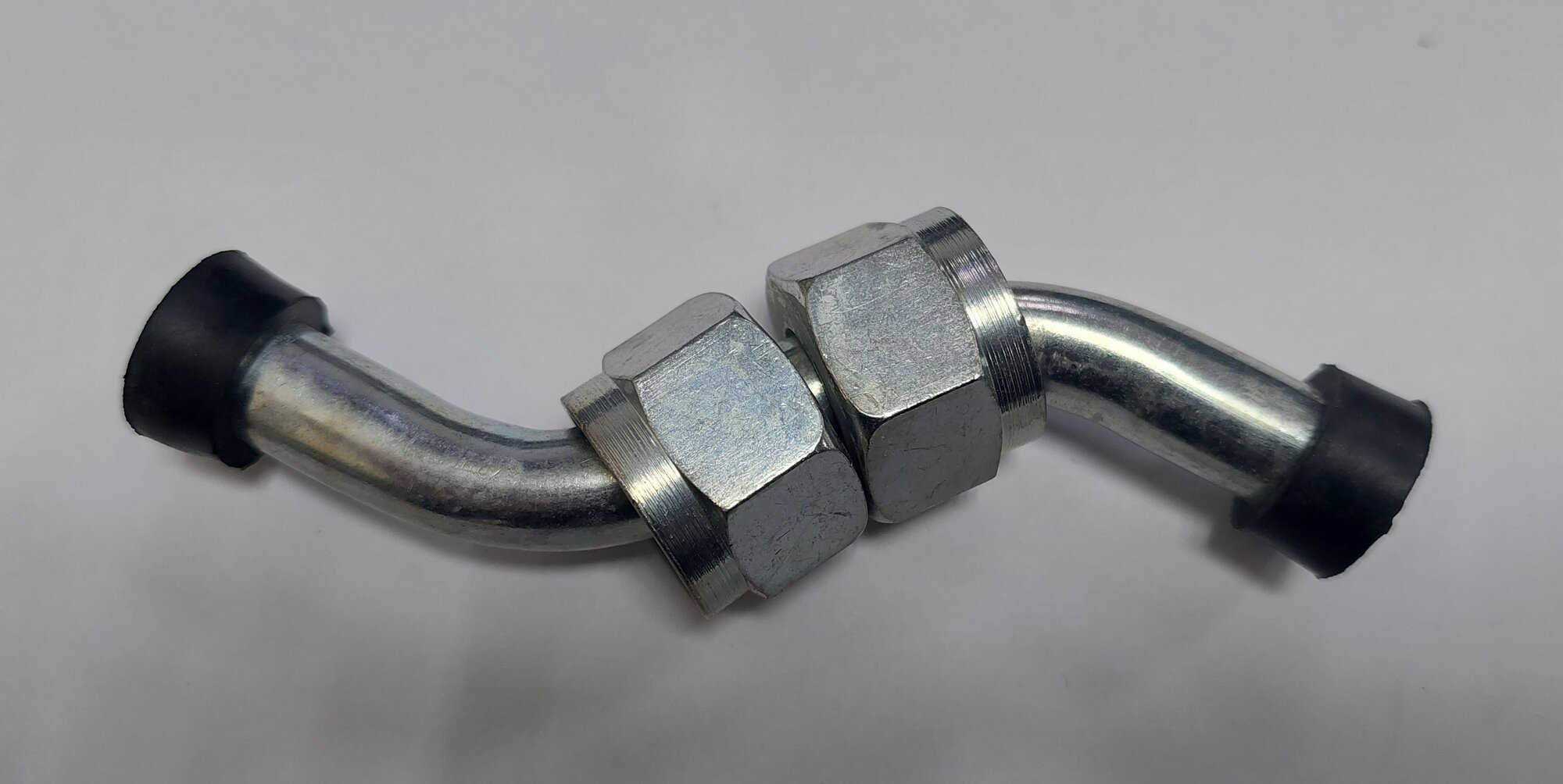 Трубка слива масла с компрессора нижняя метал. 6ВТ