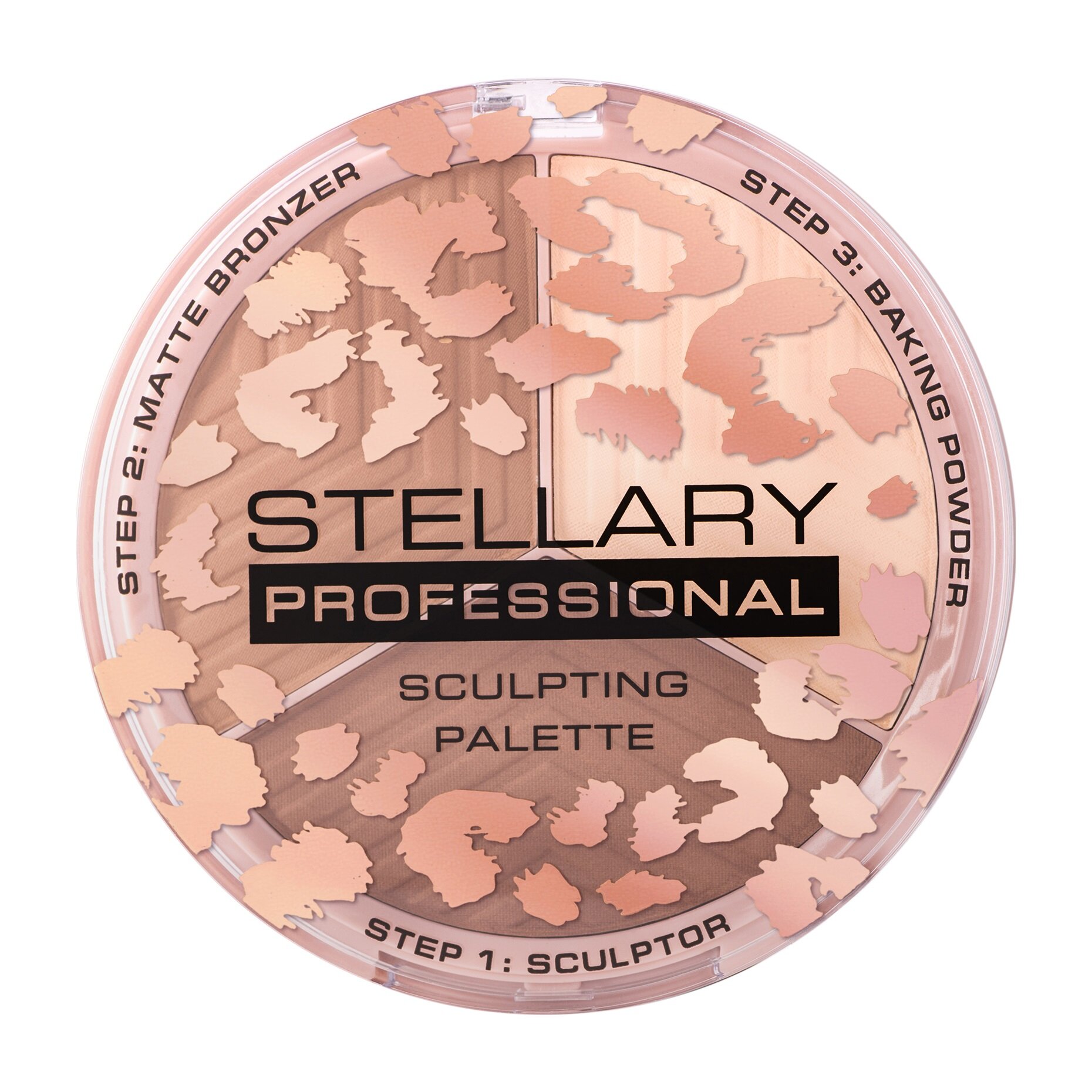 STELLARY Контуринг для лица Face Sculptor, 11.4 г, 02 Разноцветный