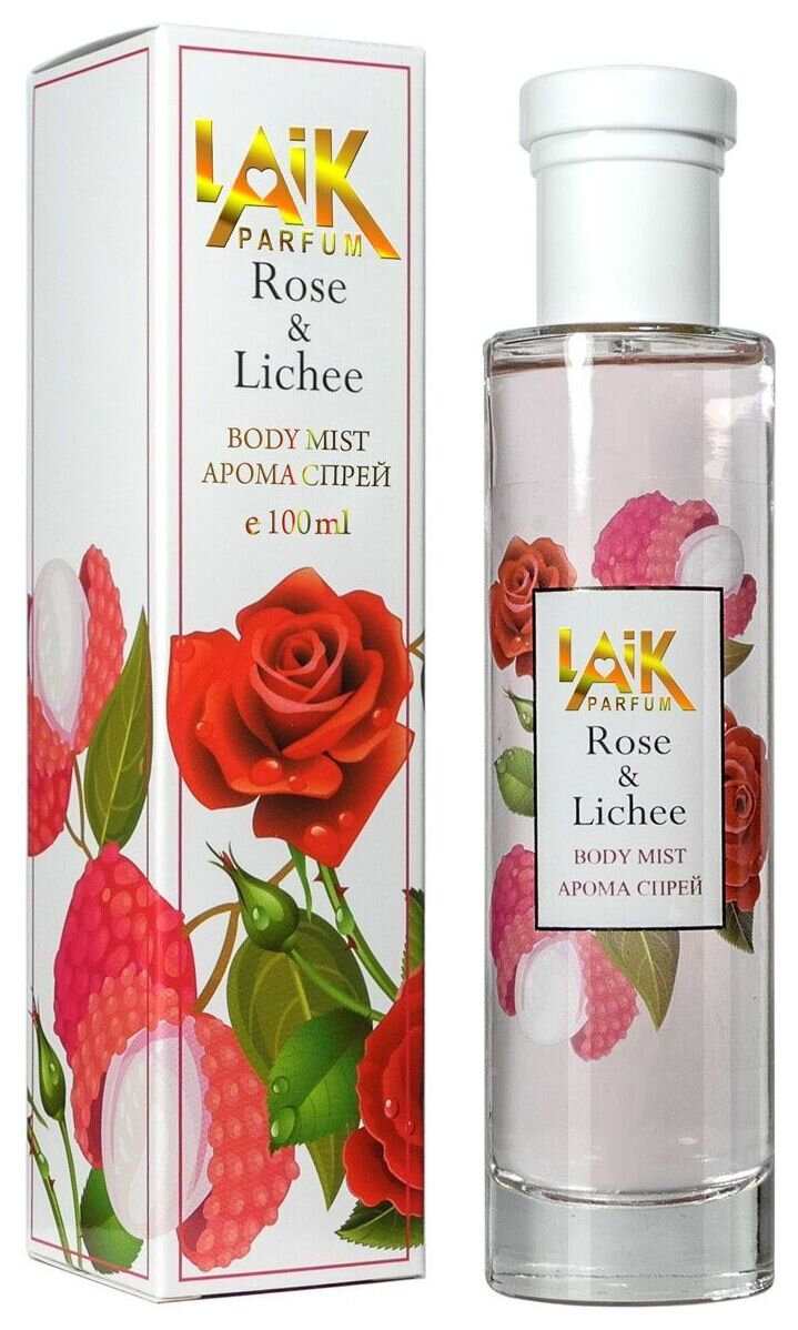 Спрей для тела Laik Rose & Litchee, 100 мл