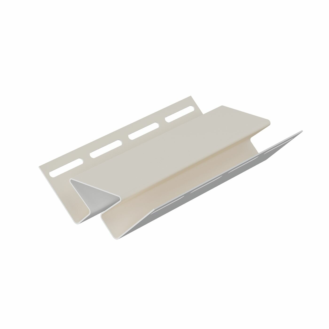 Внутренний угол из ПВХ Docke 16 мм, комплектующие для сайдинга, пломбир