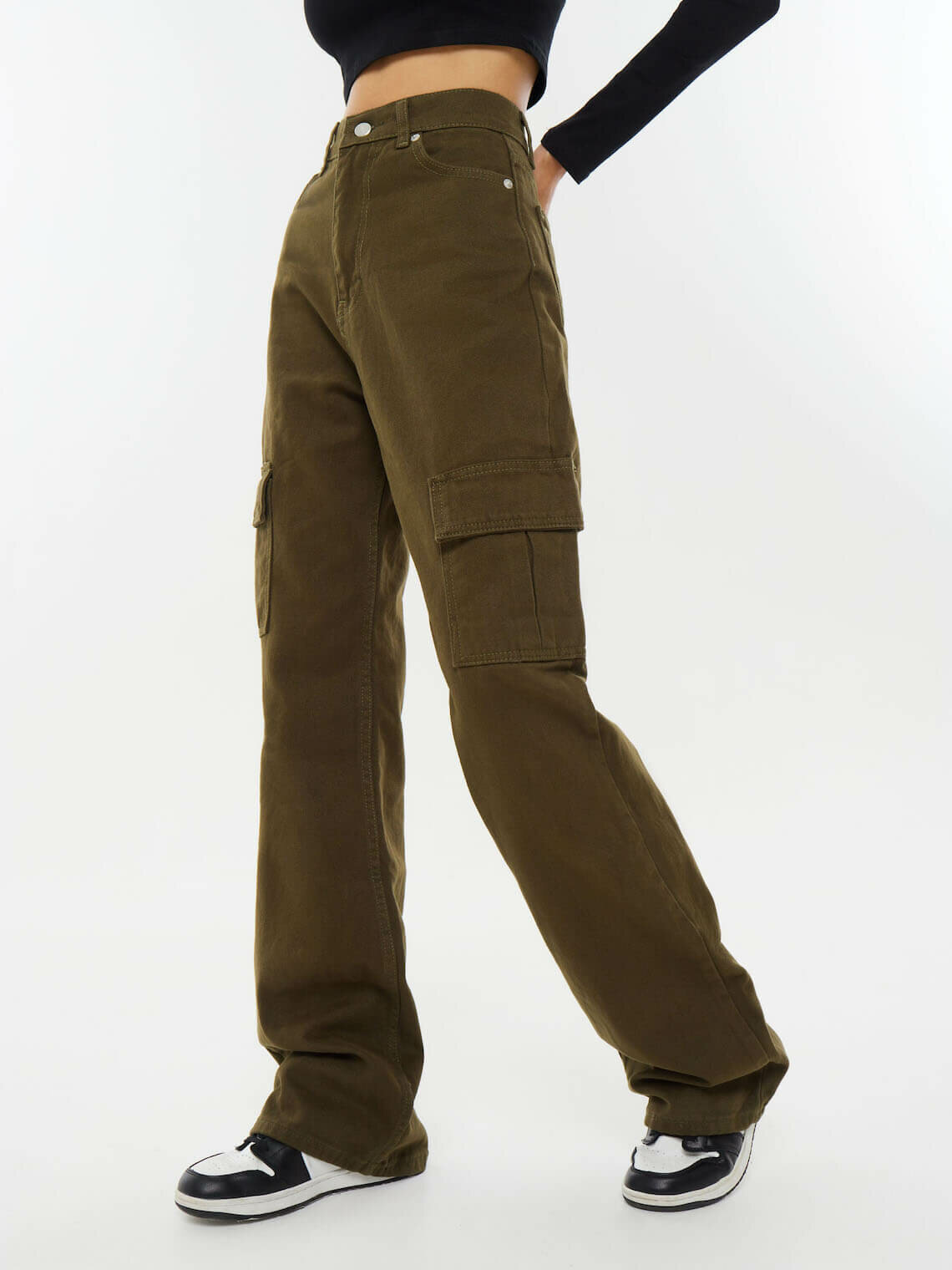 Джинсы карго 