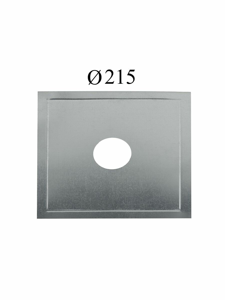 Фланец оцинковка 500*500мм d215мм