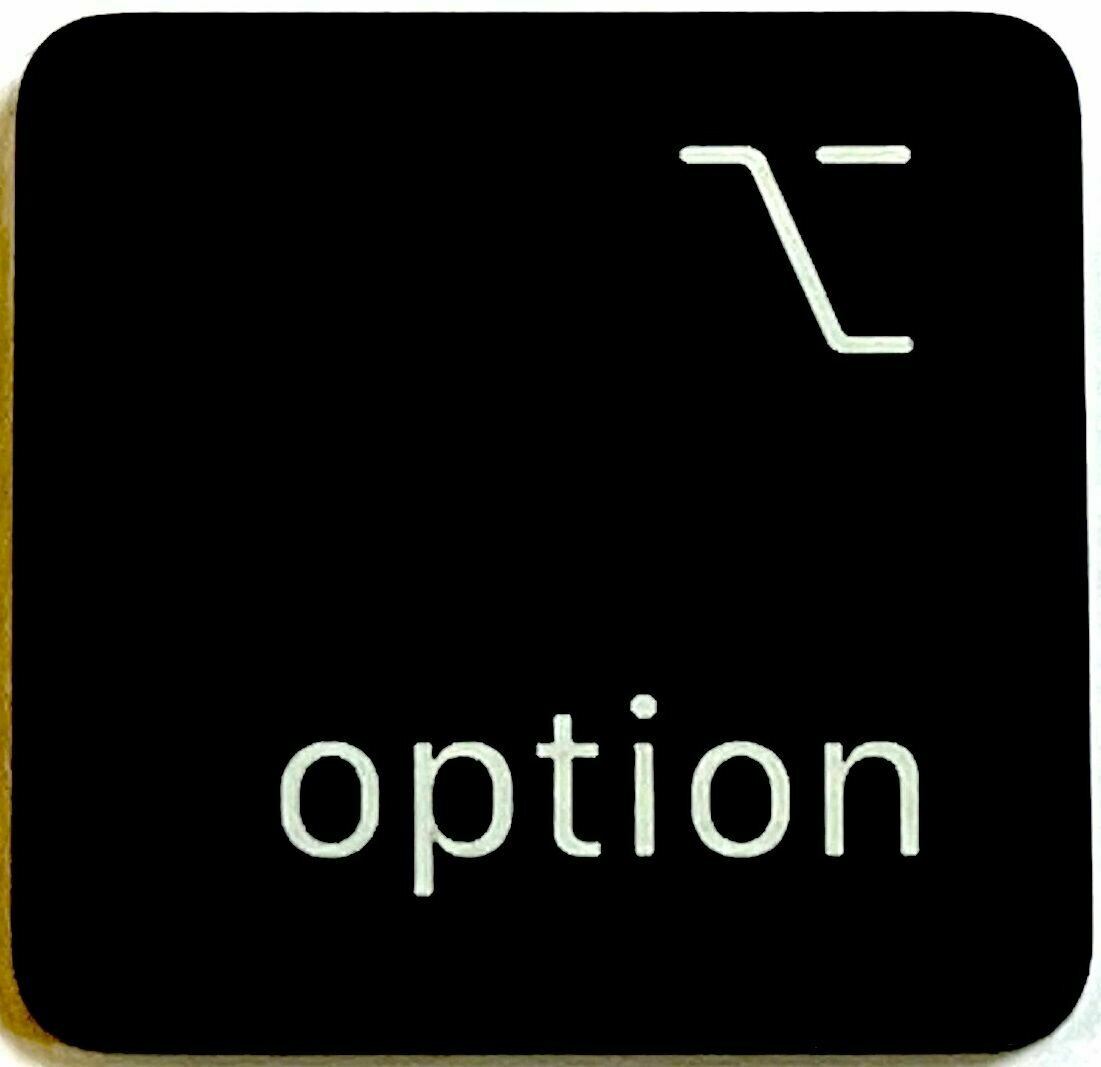 Кнопка US клавиша option левый оптион Macbook AIR PRO 2018-2019