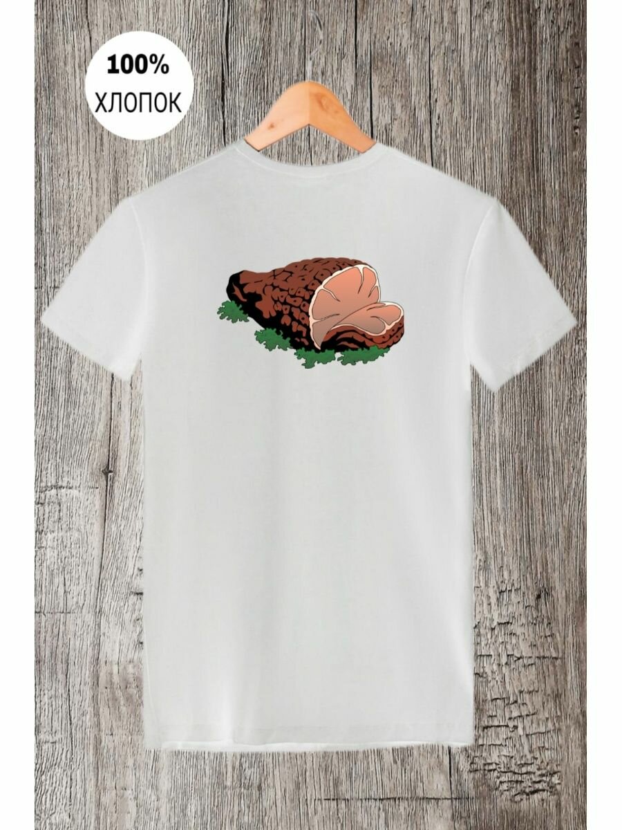 Футболка ростбиф мясо еда food