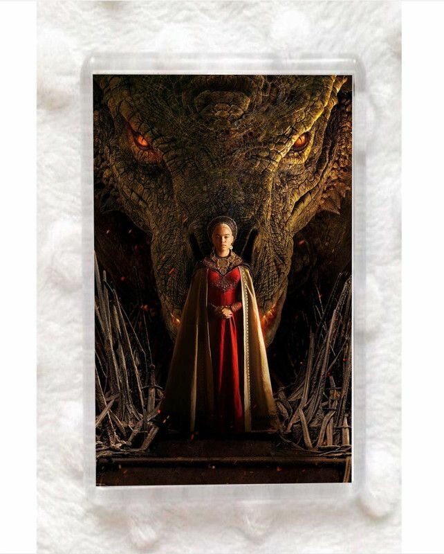 Магнит акриловый прямоугольный GOODbrelok принт "Дом Дракона, House of the Dragon" - 0008