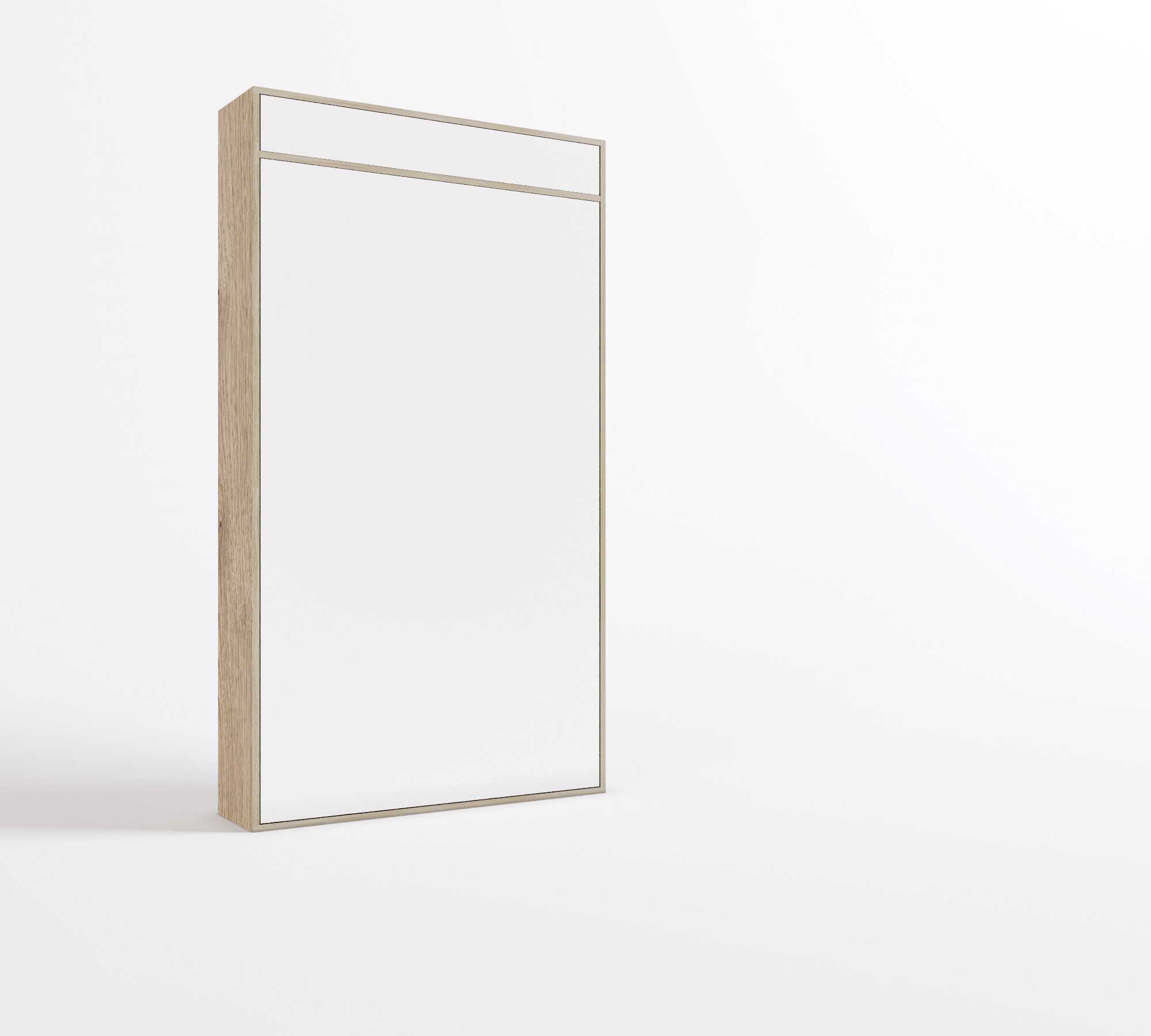 Шкаф кровать-трансформер с изголовьем Ergoroom Летто 1200 с антресолью Сканд