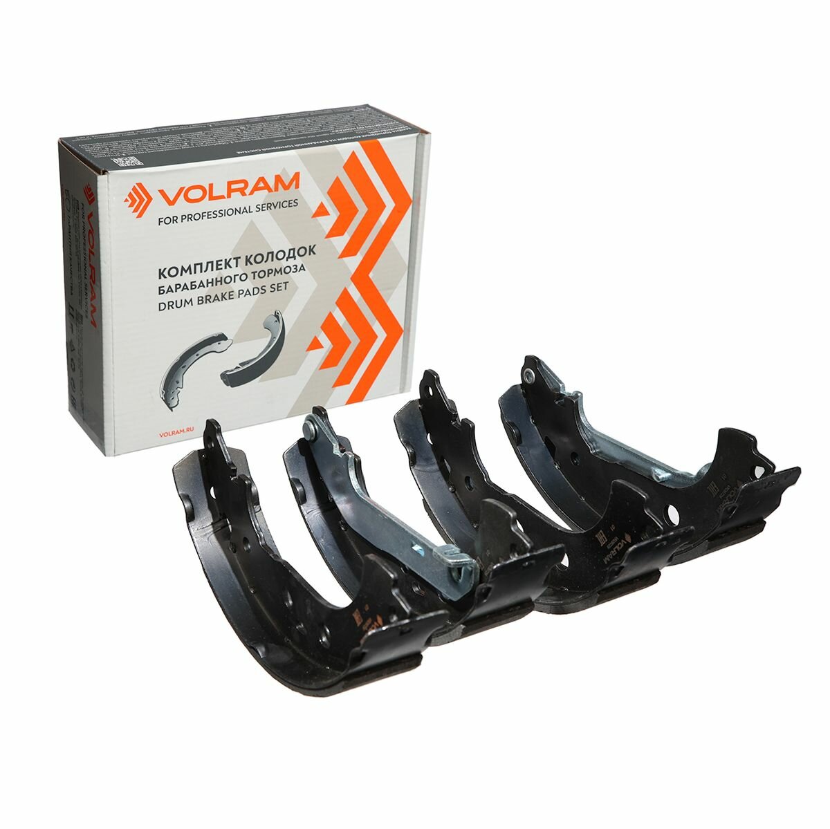 Тормозные колодки VOLRAM для FORD Focus II (05-); задние, к-т 4 шт.