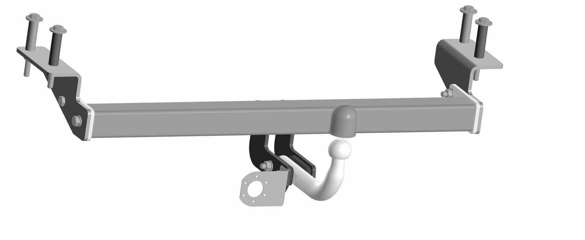 Фаркоп Oris на Changan CS 55 plus 2021- (паспорт и сертификат в комплекте, без электрики) 9025-A