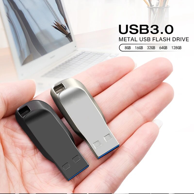 USB 3.0 флешка 16GB, черная — фото 1