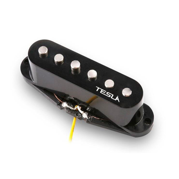 Звукосниматель Single Coil для электрогитары Tesla PLASMA-1/BK/BR Bridge