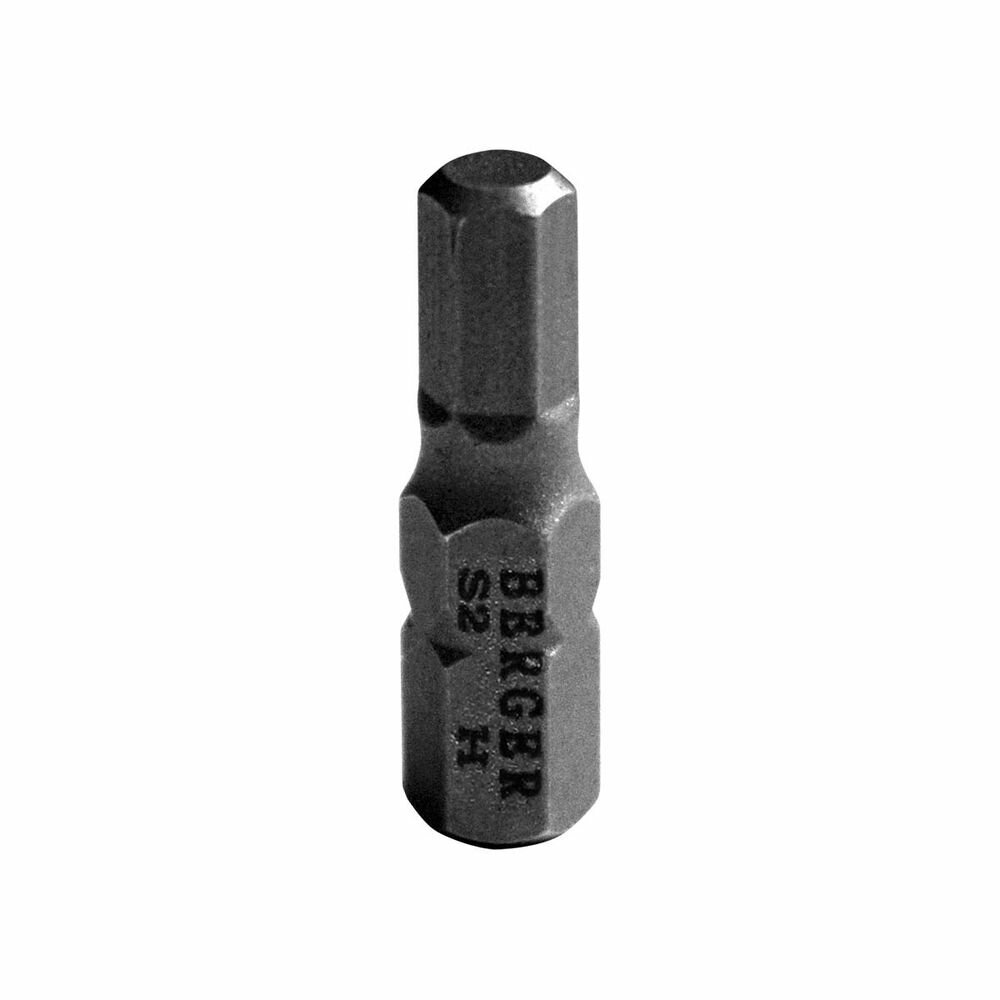 Биты магнитные BERGER BG2379, Hex6x25мм, 2 шт, S2