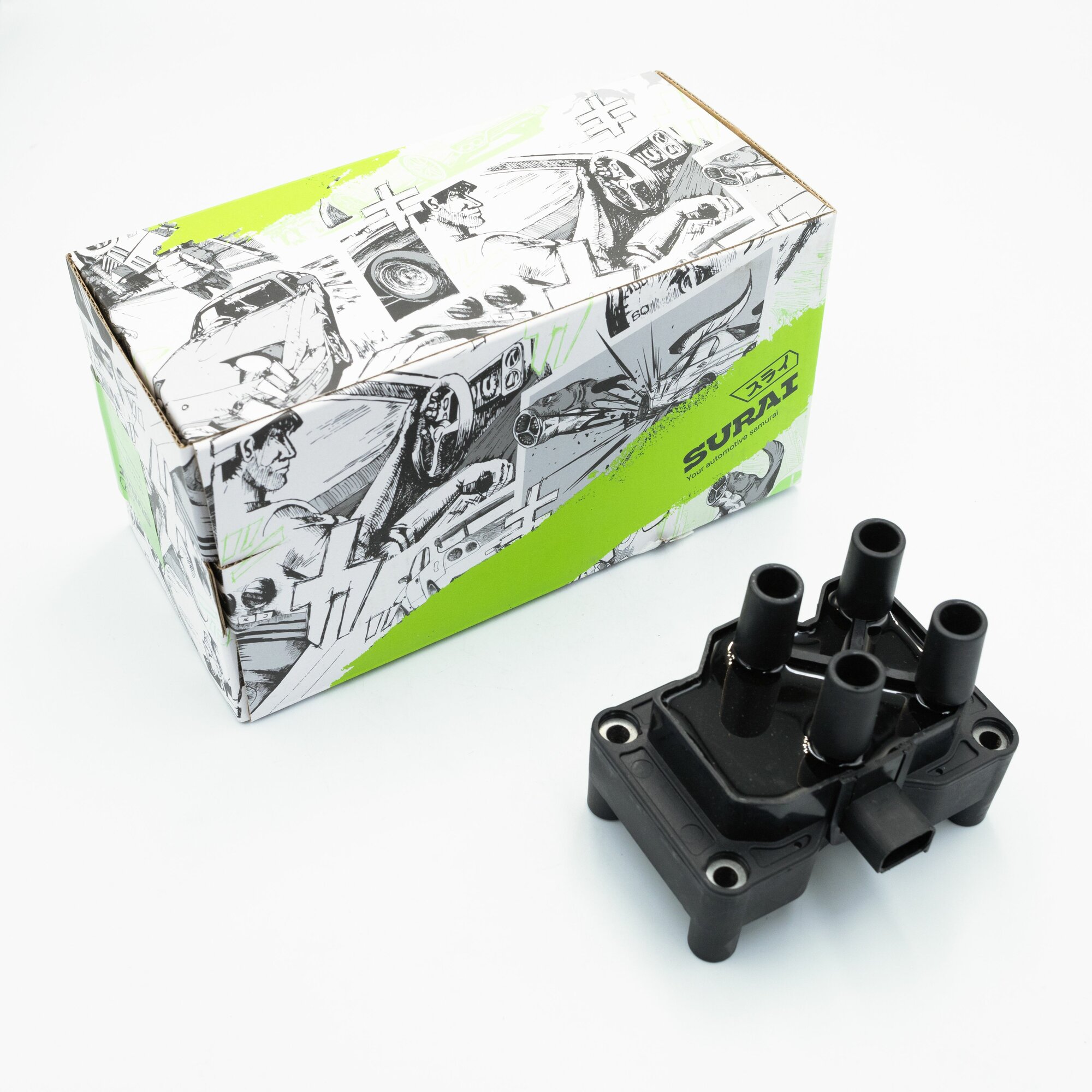 Катушка зажигания SURAI SRS 70630 для Ford Fiesta Ikon Mondeo