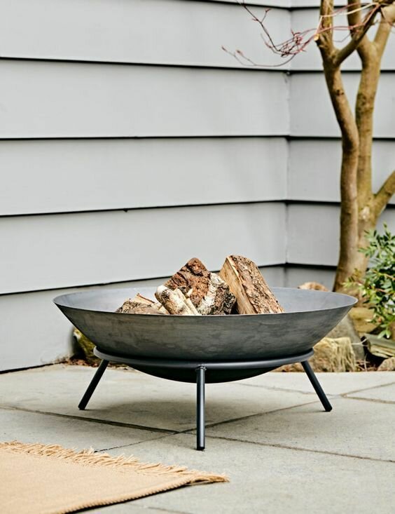 Подставка под казан без покраски кольцо с ножками 30см