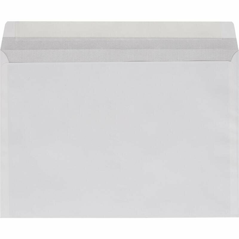 Конверт Ecopost1 C4 229х324 мм 80 г/кв. м белый стрип с внутренней запечаткой 50 штук в упаковке, 1847544