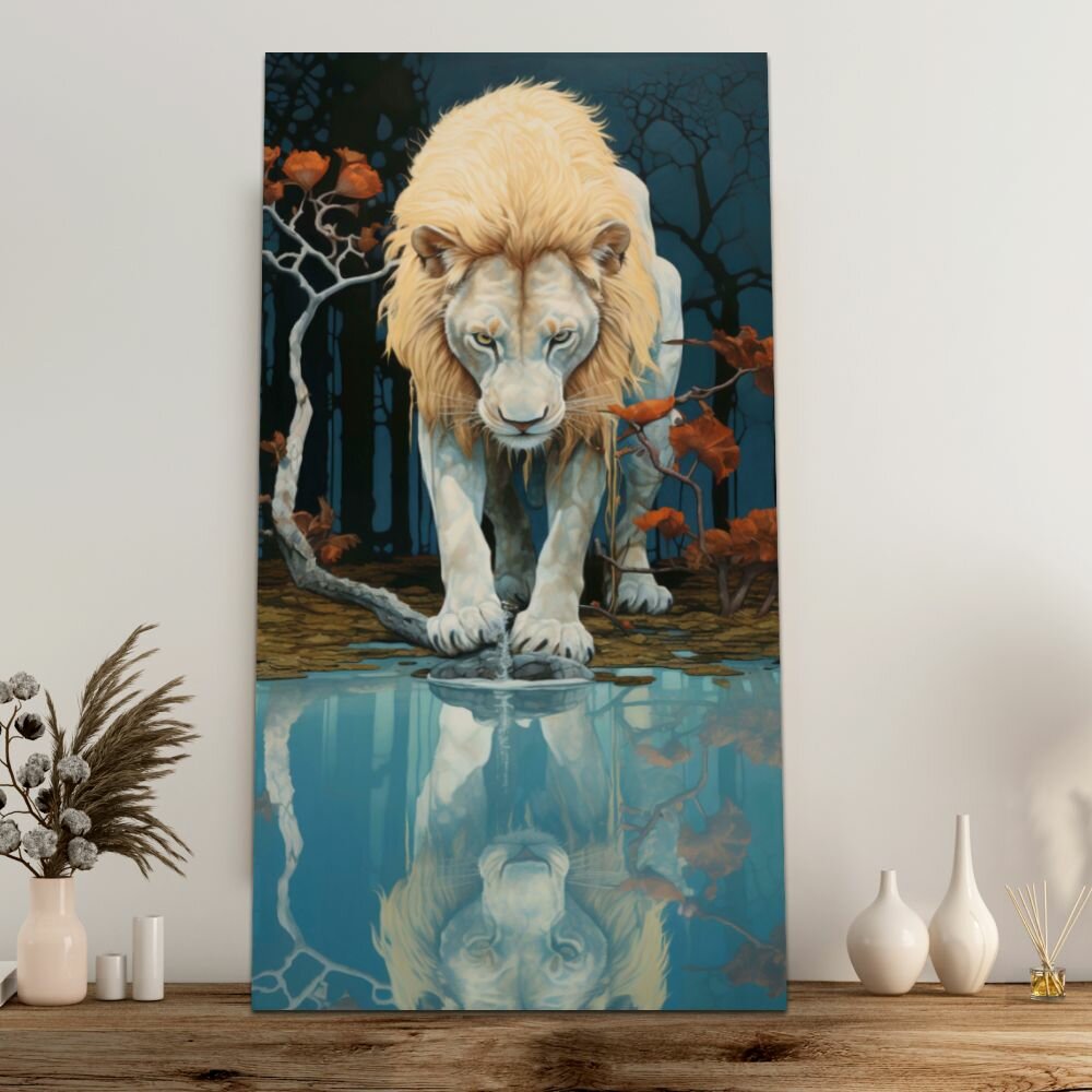 Картина Отражение силы 40х80 1 шт.