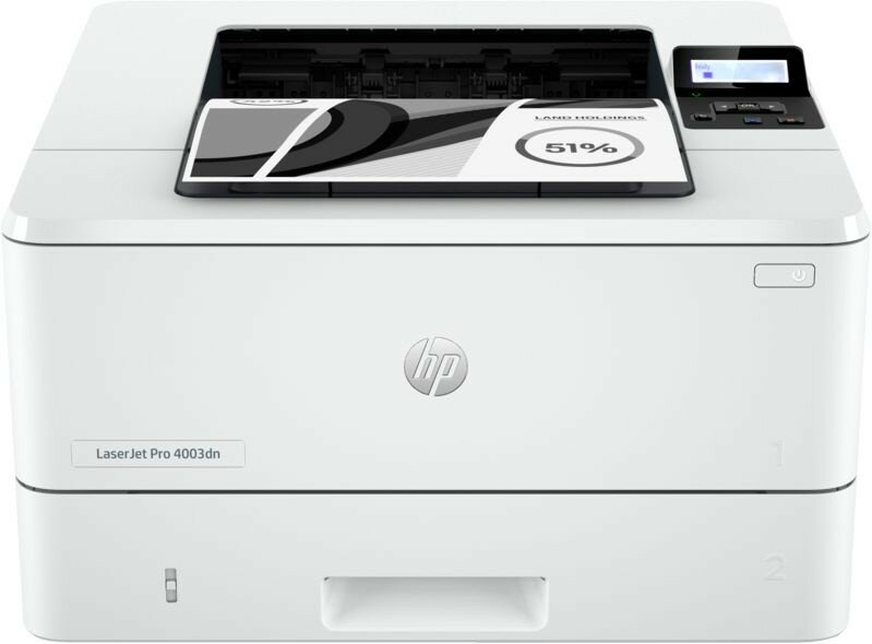 Принтер лазерный HP LaserJet Pro 4003dn (2Z609A) A4 Duplex Net белый — фото 1