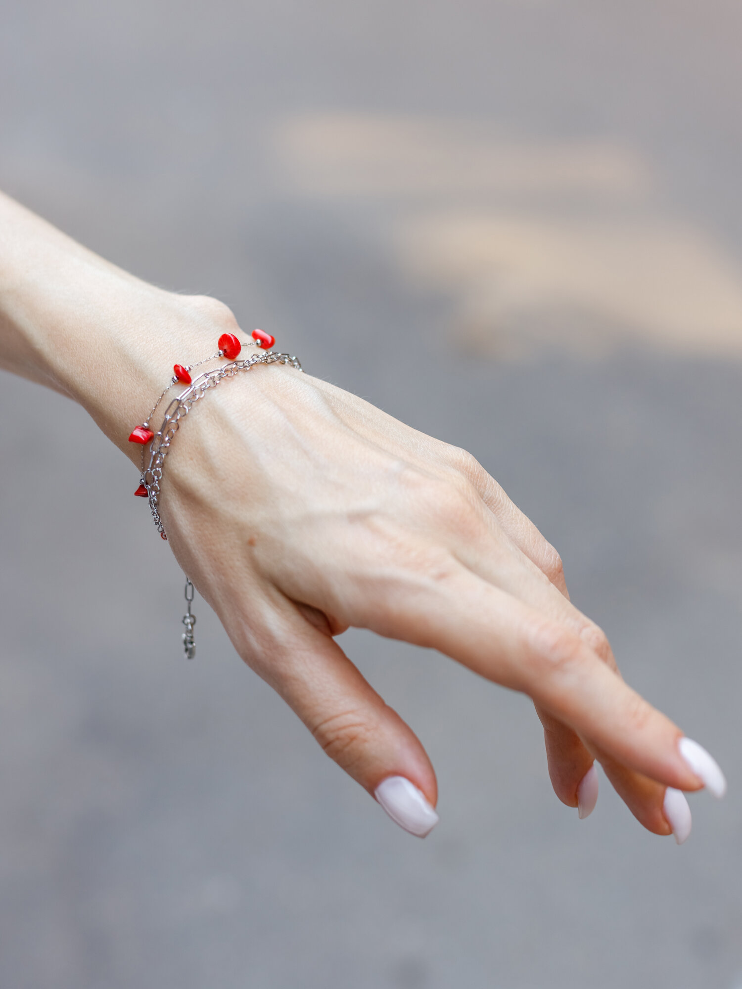 Браслет, коралл