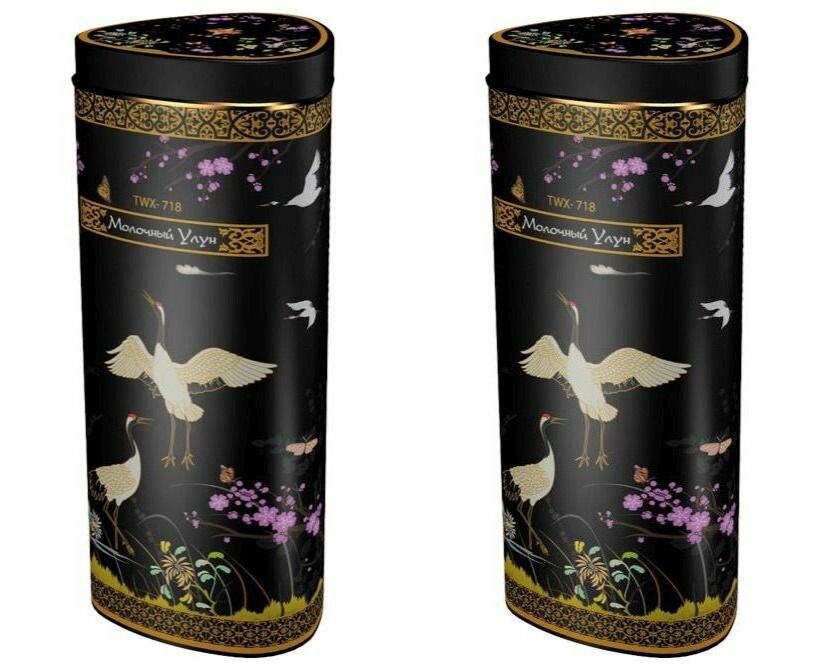 Чю Хуа Чай зеленый Молочный улун, листовой, 200 г, 2 уп