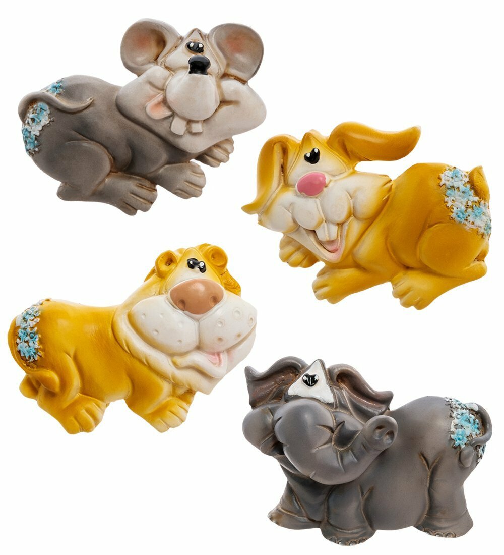 Комплект магнитов 4 шт. 'Животные'