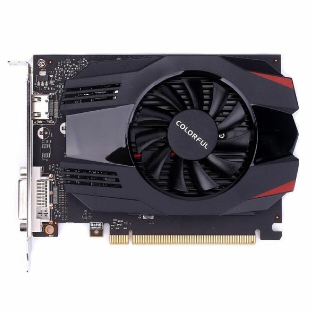 Видеокарта COLORFUL GeForce GT 1030 V3-V 2G (GT1030 2G V3) - PCI Express 3.0, 2 ГБ, GDDR5, 64 бит, HDMI, PCI-E, VGA (D-Sub), GPU 1228 МГц