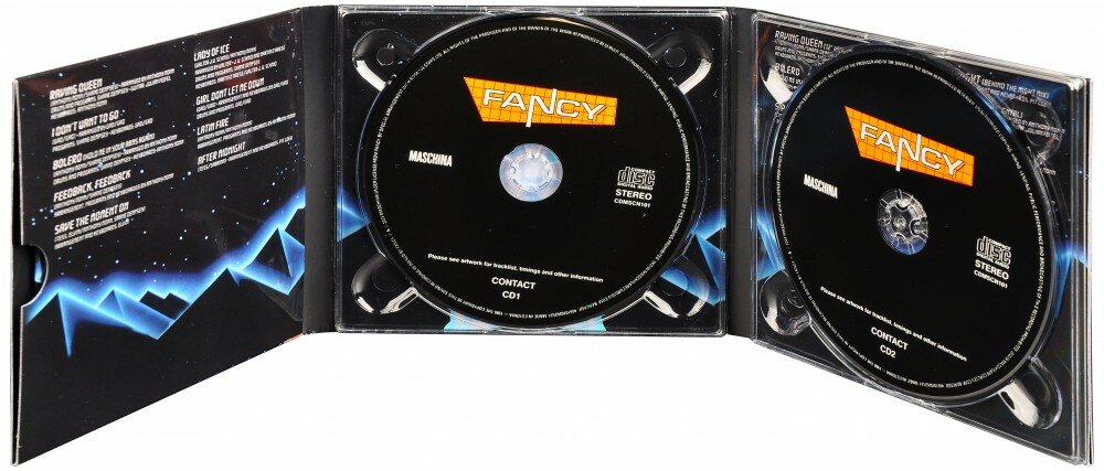 Fancy. Contact (2 CD) (СД диск, Картонный бокс (digipack), Эстония) — фото 1