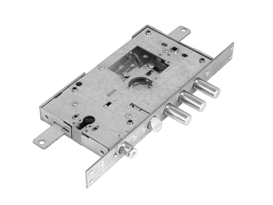 Замок врезной двухсистемный Securemme 2543 - Правый