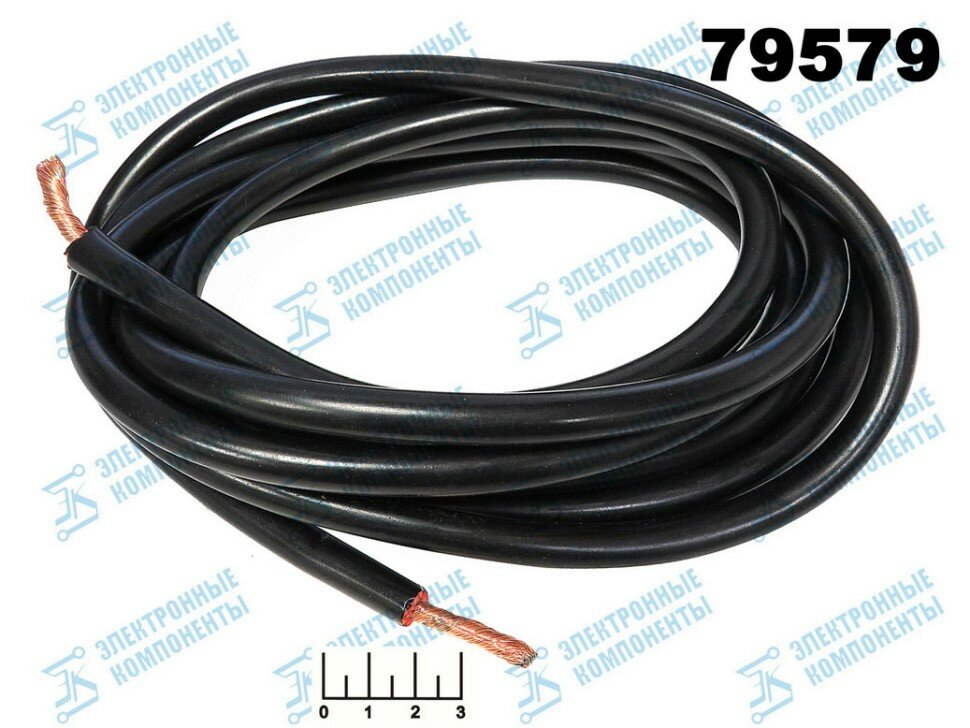 Провод для сабвуфера 500A 3.5м черный LA193500