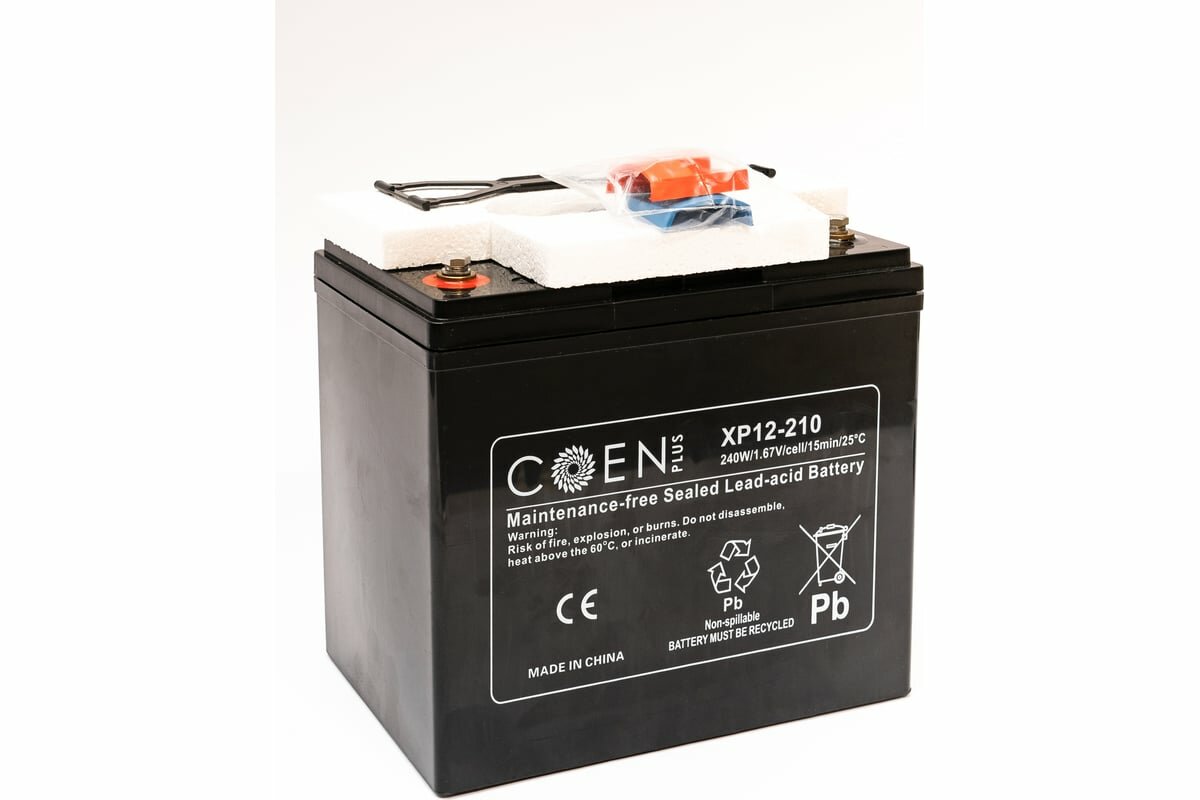 CoEn Plus Аккумуляторная батарея(12 В, 55 Ач, 240 Вт) XP12-210