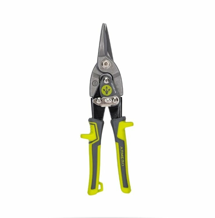 Ножницы по металлу прямые ARMERO 250 мм CrMo сталь