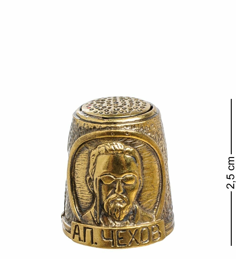 Наперсток 'Чехов А. П.' (латунь)